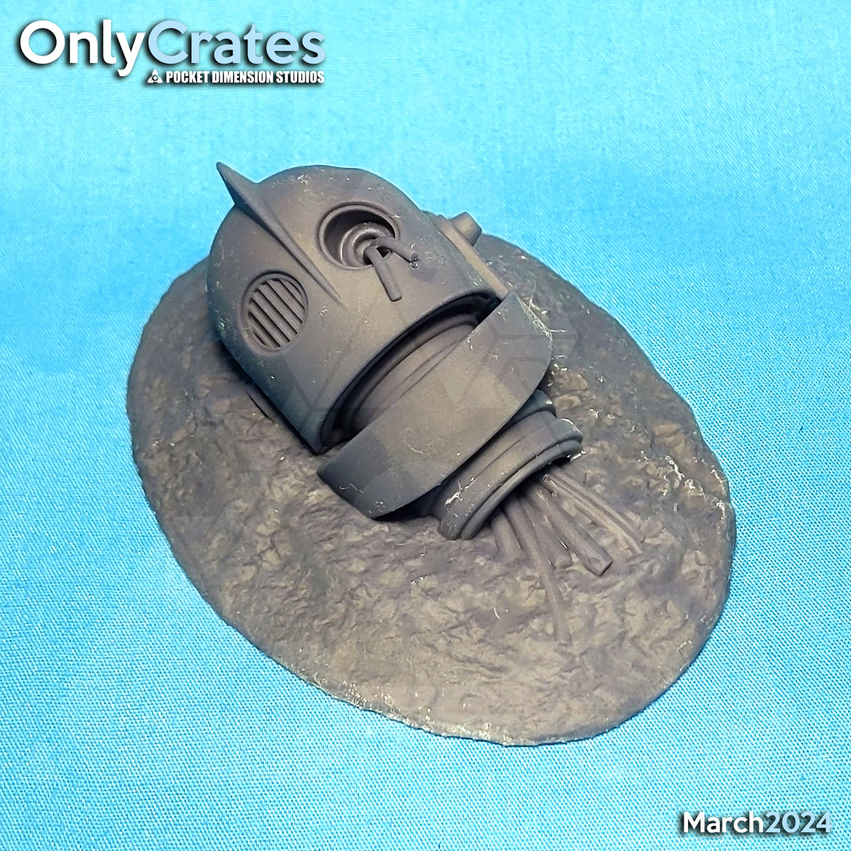 Giant Iron Head – Pocket Dimension Studios